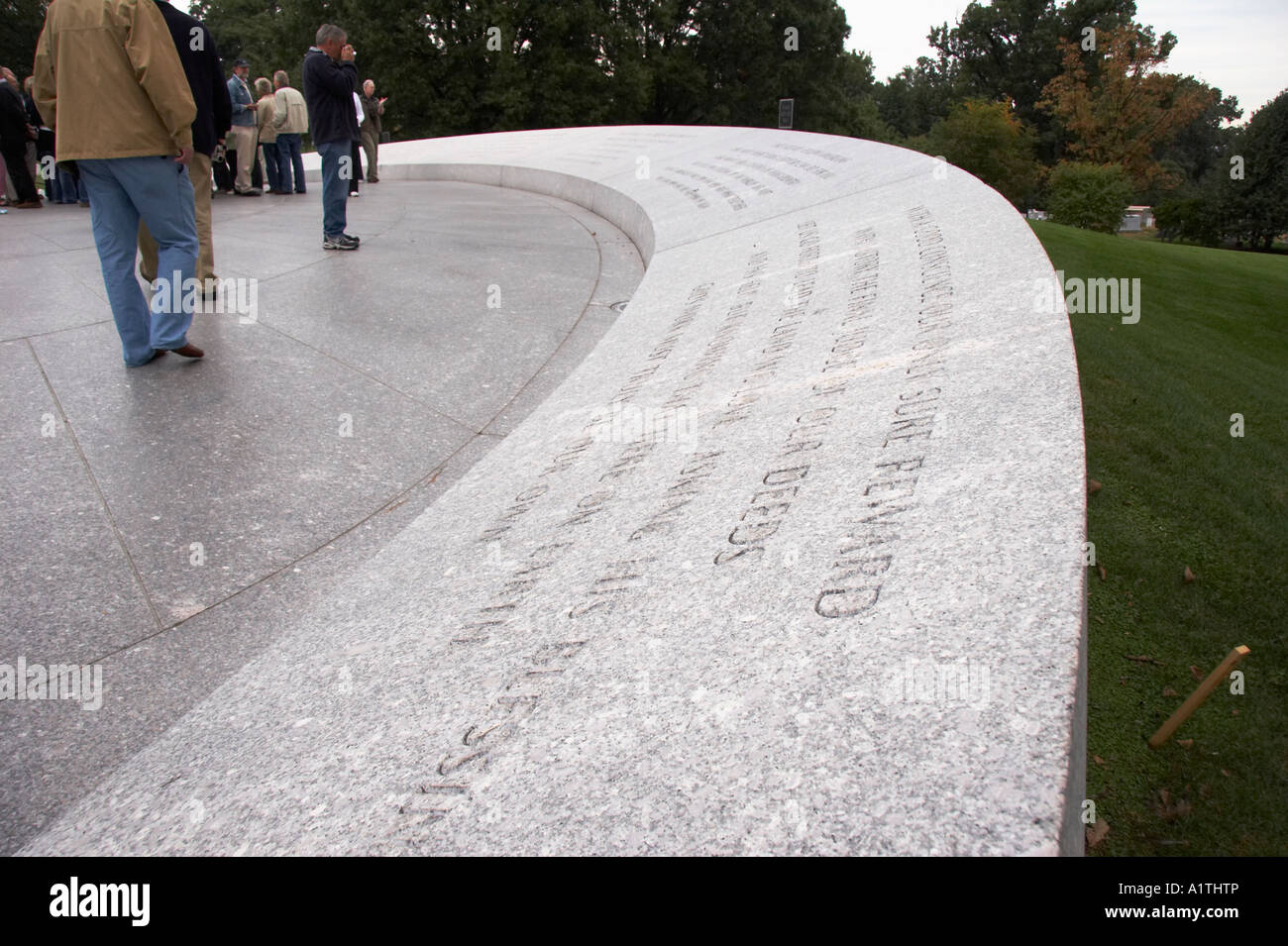 Arlington National Cemetery, grave of John F. Kennedy with eternal flame, Washington, D. C Stock ...