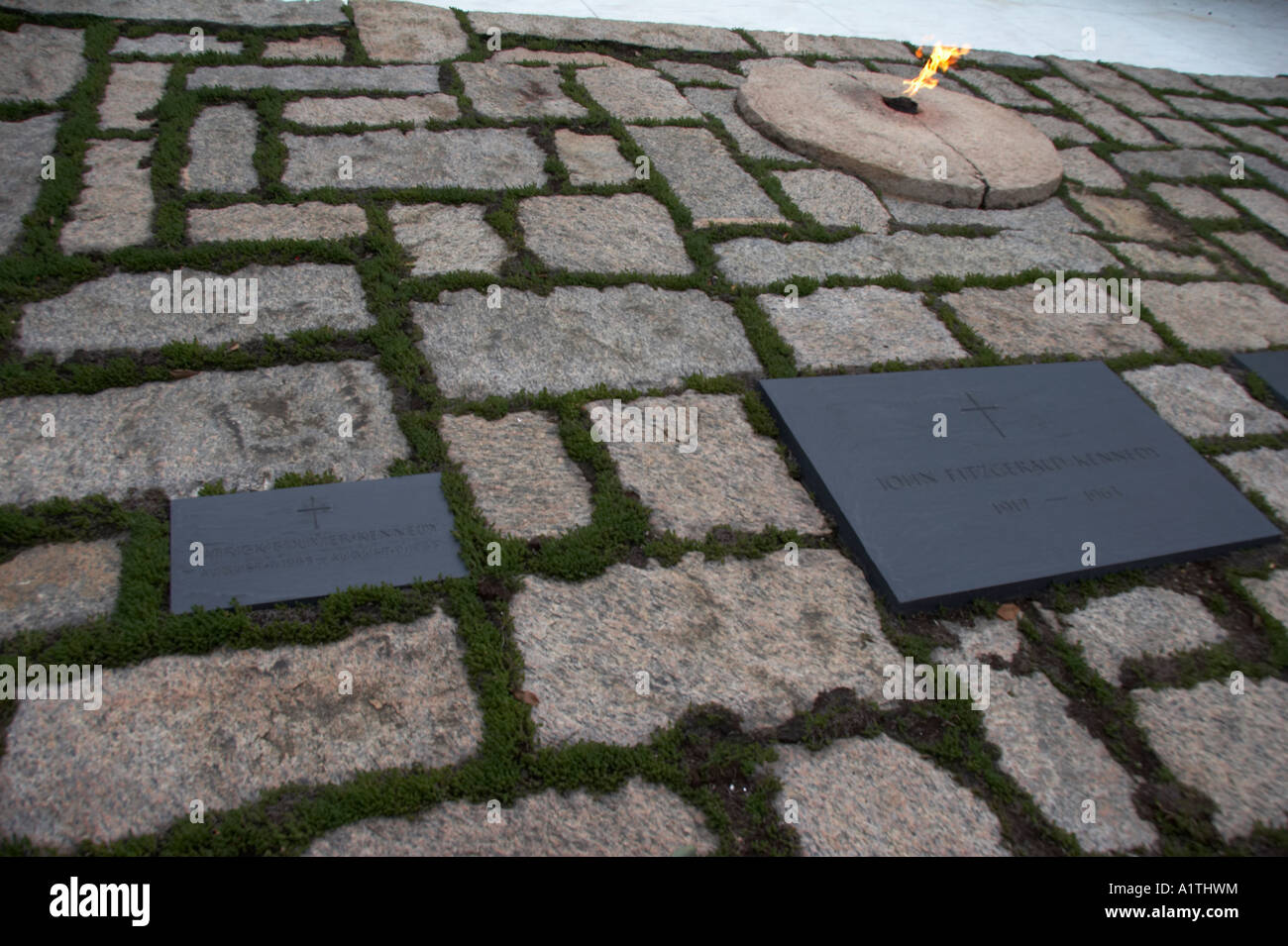 John f kennedy and eternal flame hi-res stock photography and images - Alamy