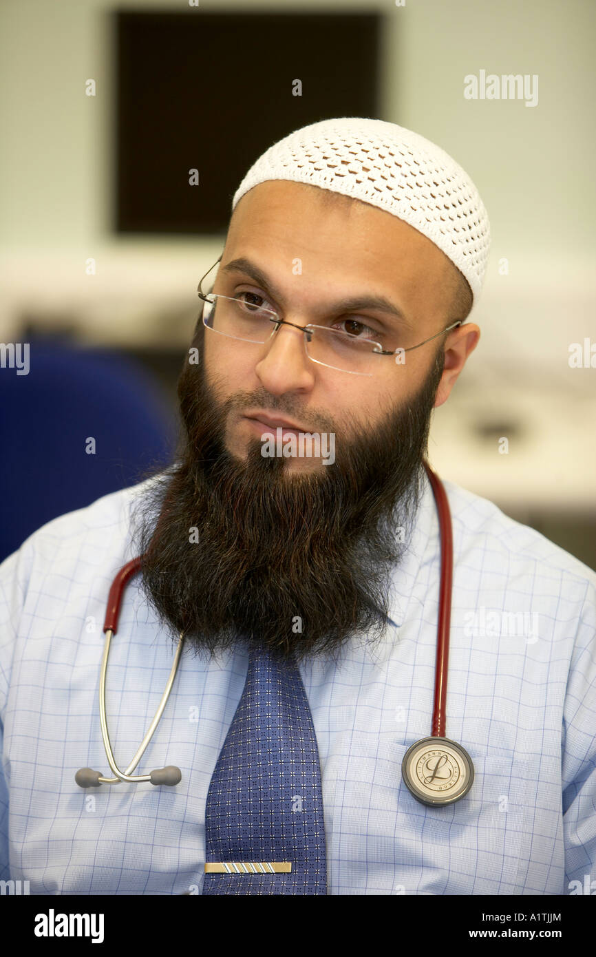 Male muslim trainee doctor at the Hull and York Medical School York ...