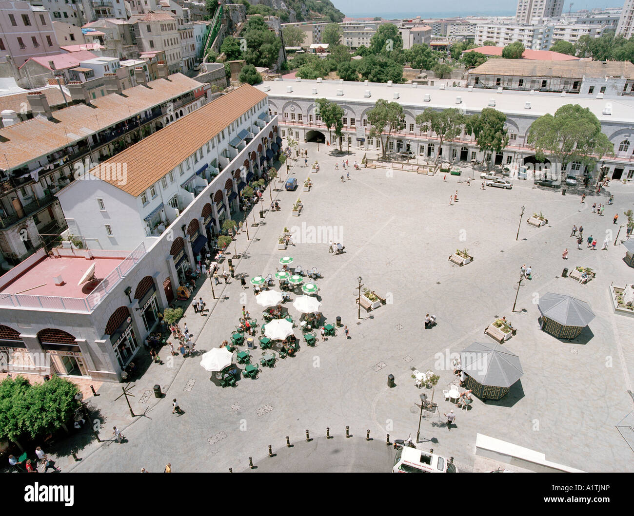 Casemates Square, Gibraltar Stock Photo - Alamy