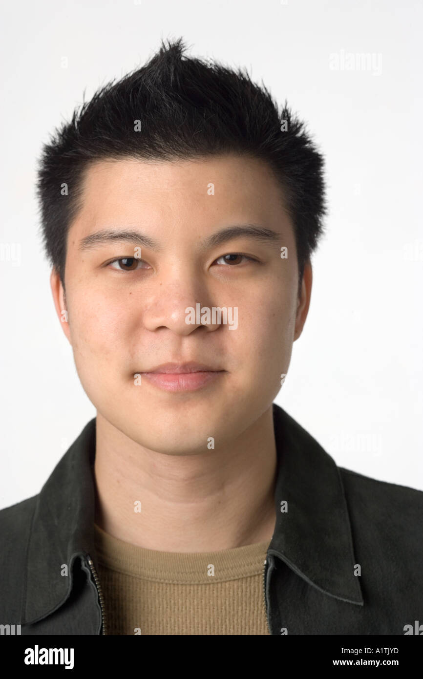 Portrait Asian Man Stock Photo - Alamy