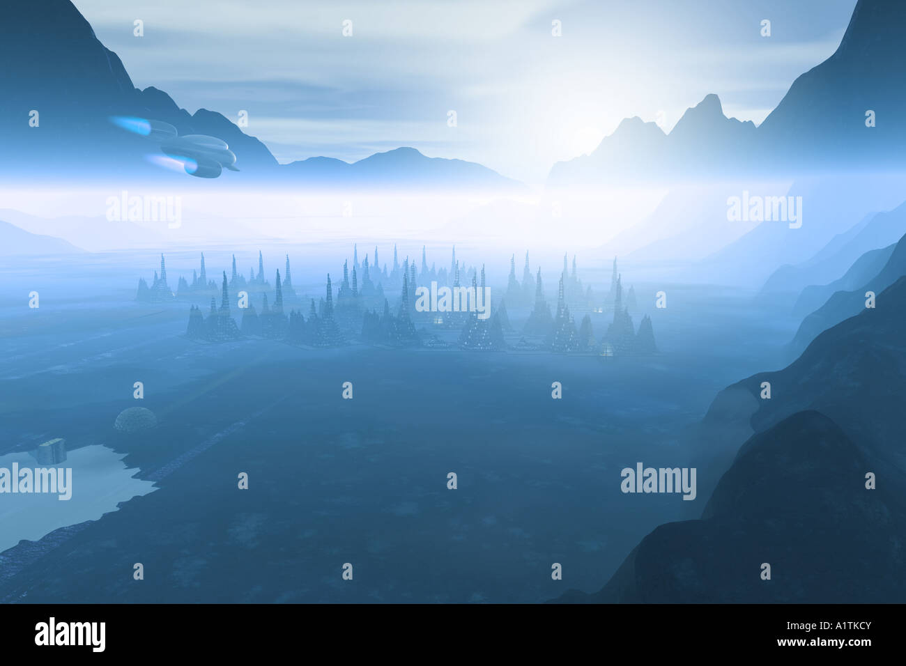 Megacity skyline hi-res stock photography and images - Alamy