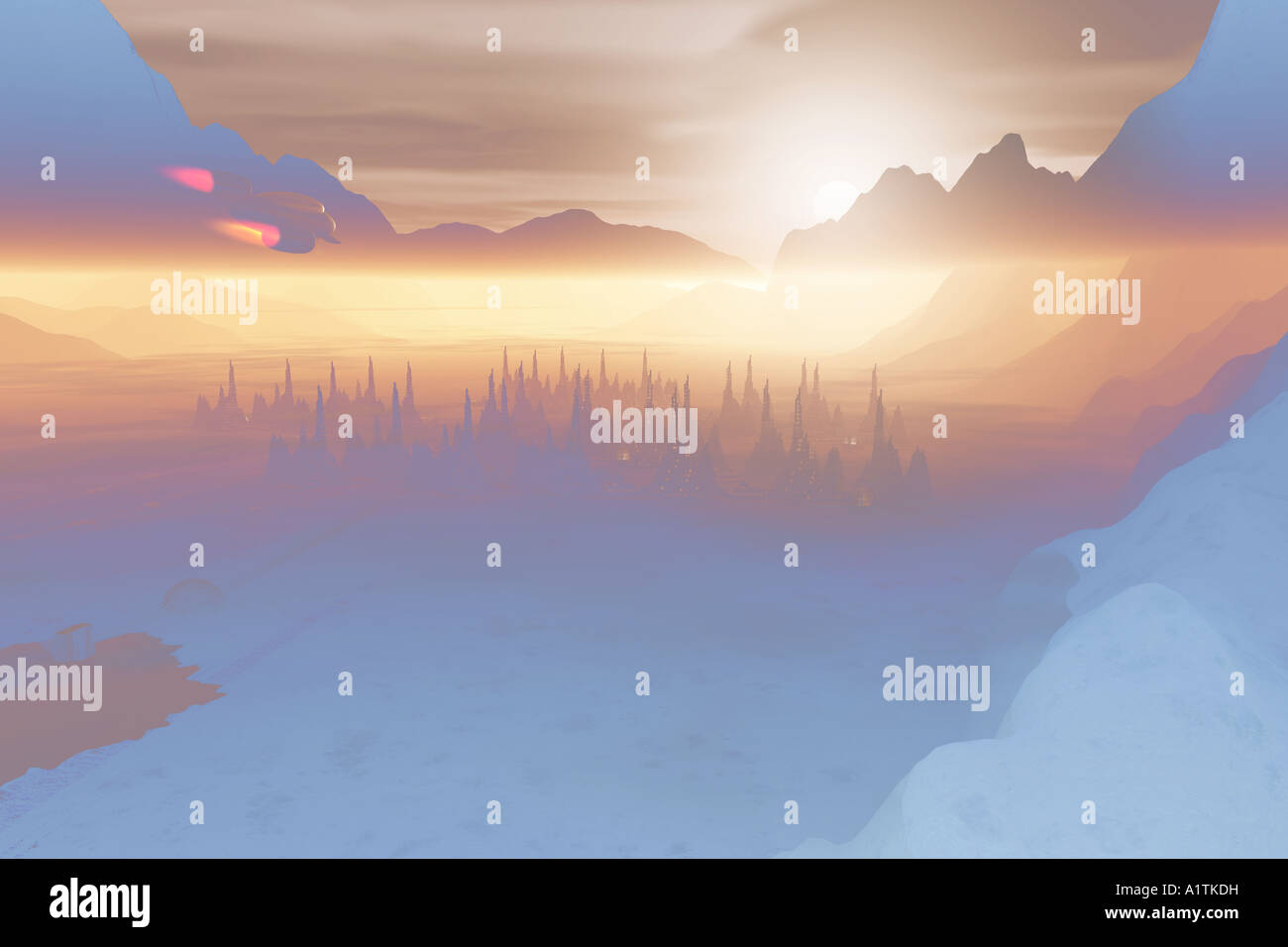 Megacity skyline hi-res stock photography and images - Alamy
