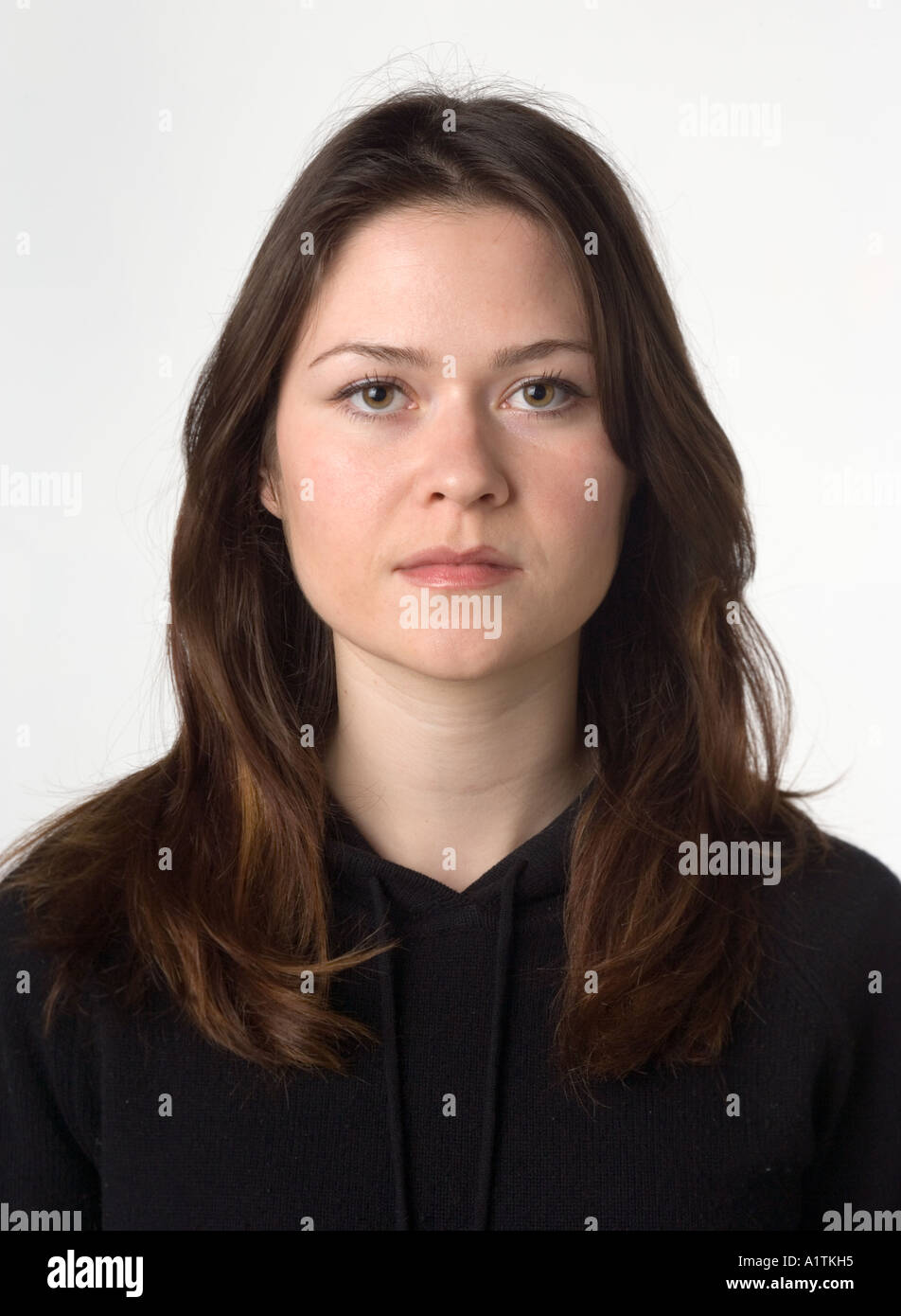 Attractive caucasian woman Cut Out Stock Images & Pictures - Alamy