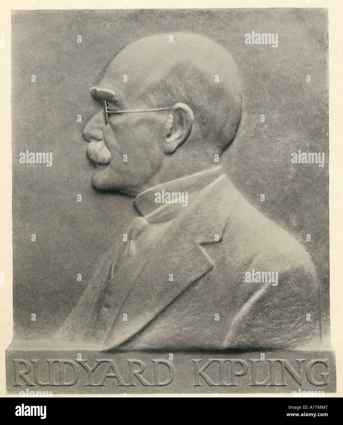 Joseph Rudyard Kipling, 1865 - 1936. British author Stock Photo - Alamy