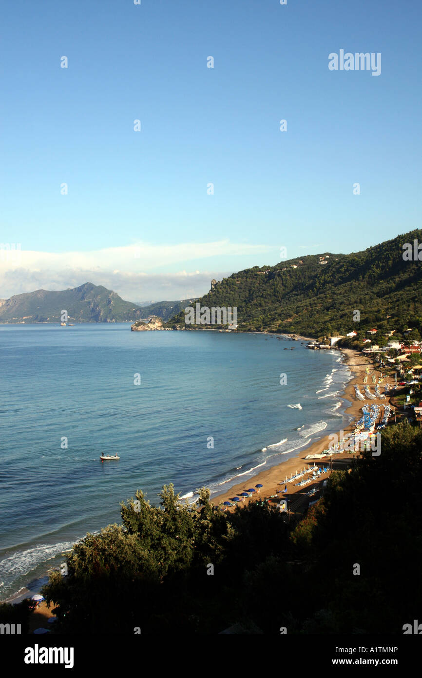 Agios gordis beach hi-res stock photography and images - Alamy