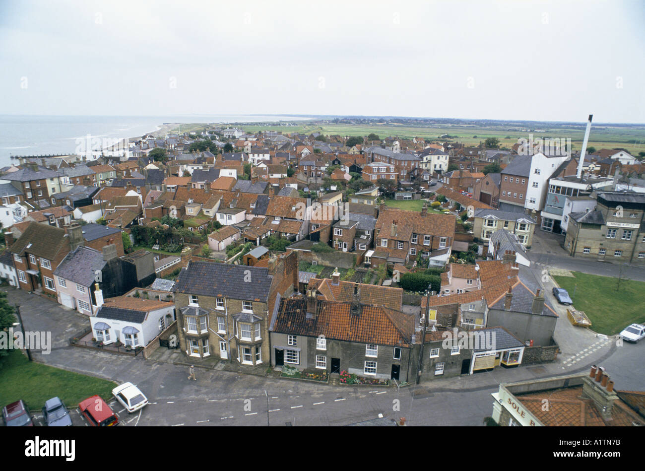 Aerial view southwold suffolk hi-res stock photography and images - Alamy