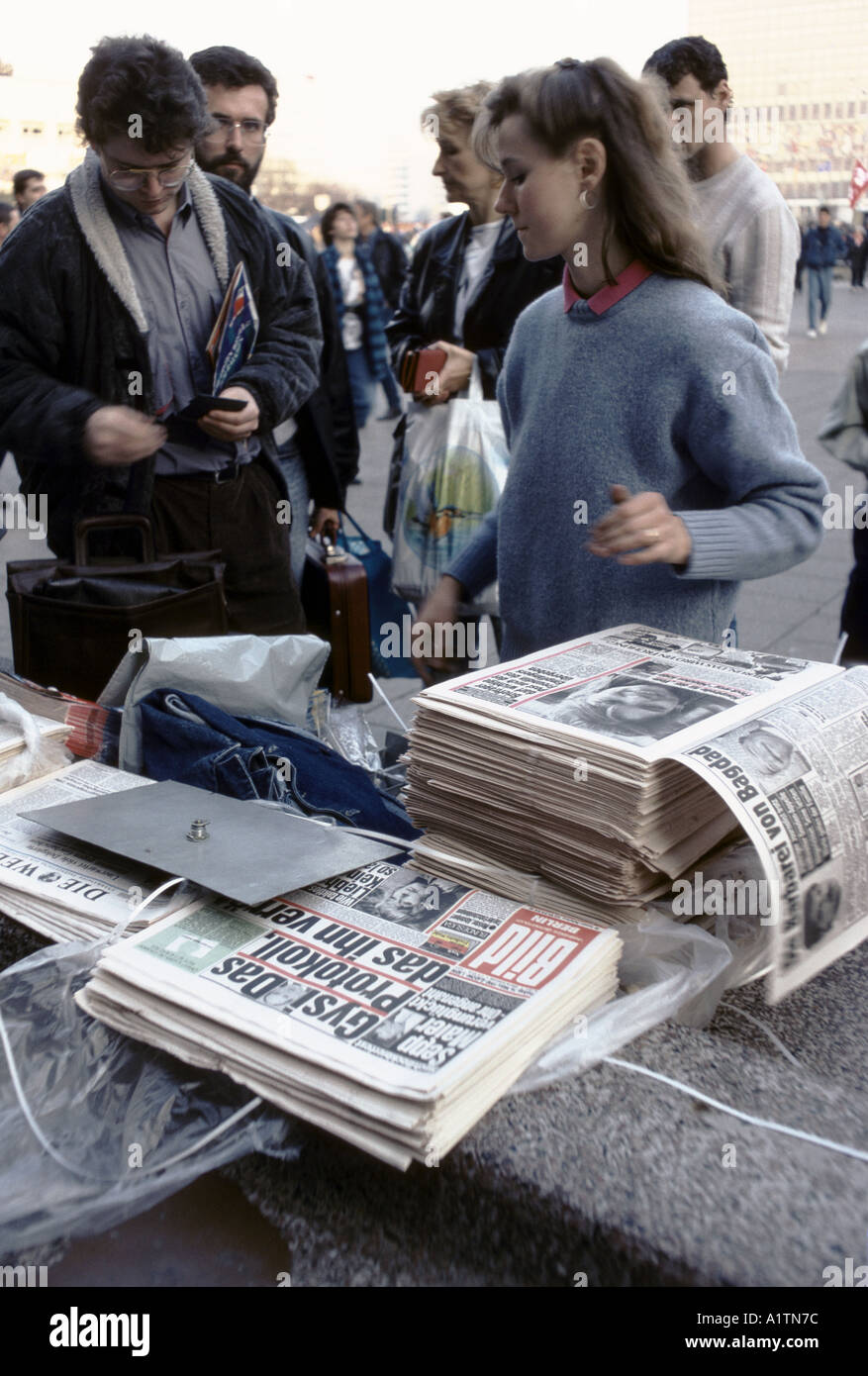 Newspaper news berlin was hi-res stock photography and images - Alamy