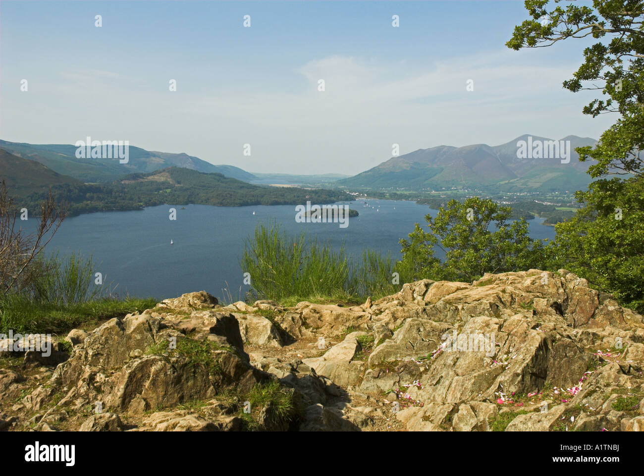 Derwent water from surprise view hi-res stock photography and images ...