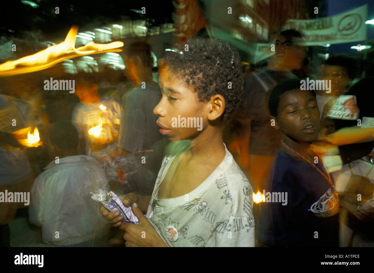 Brazil street children homeless hi-res stock photography and images - Alamy