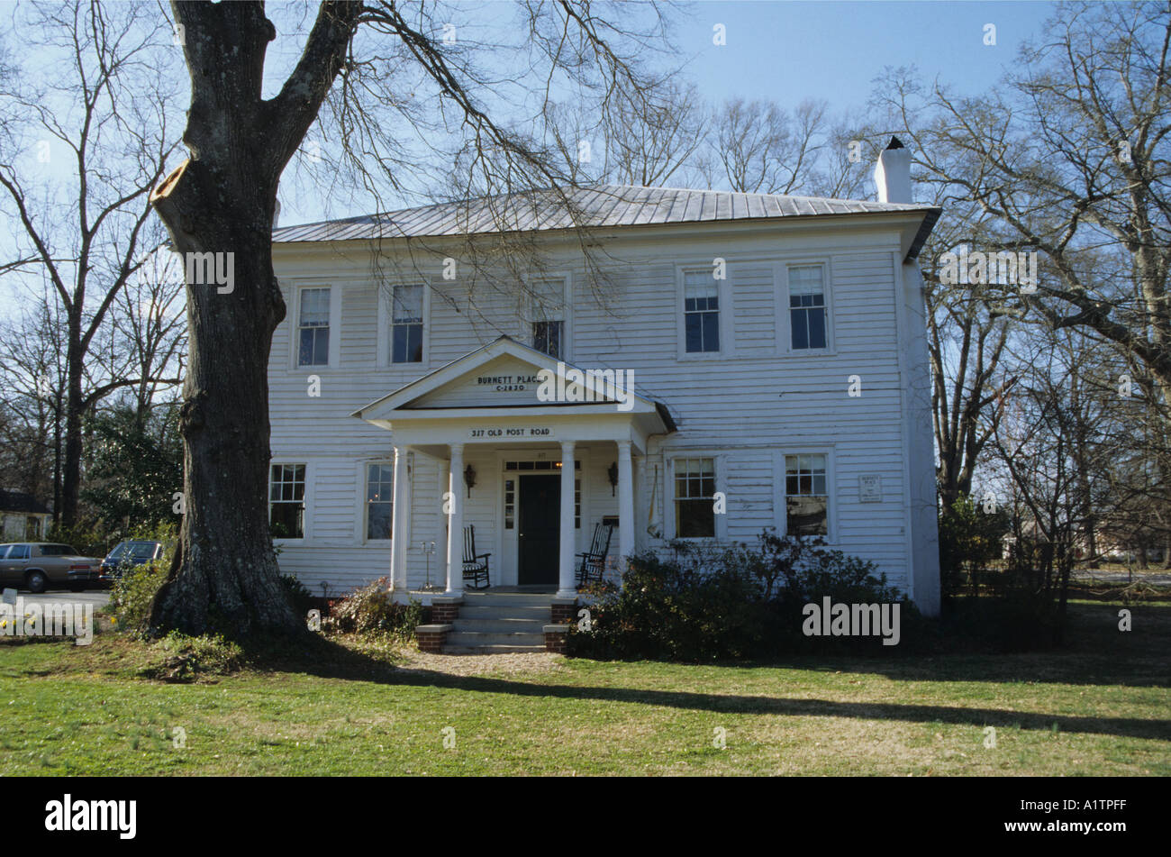Antebellum house in Madison county built 1830 in Georgia USA Stock ...