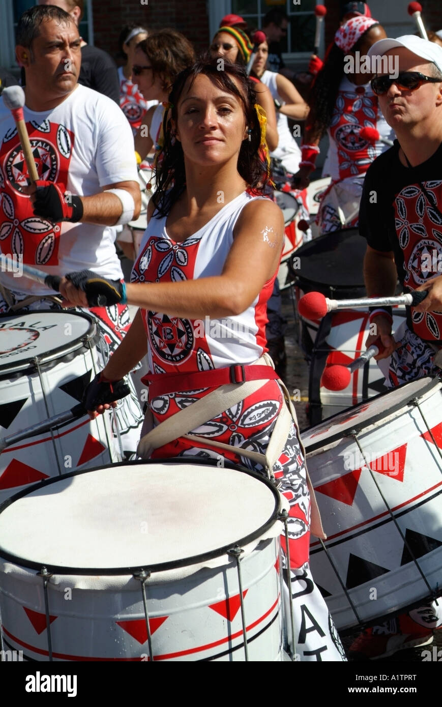 Batala Drummers at Notting Hill Carnival 2006 Stock Photo - Alamy