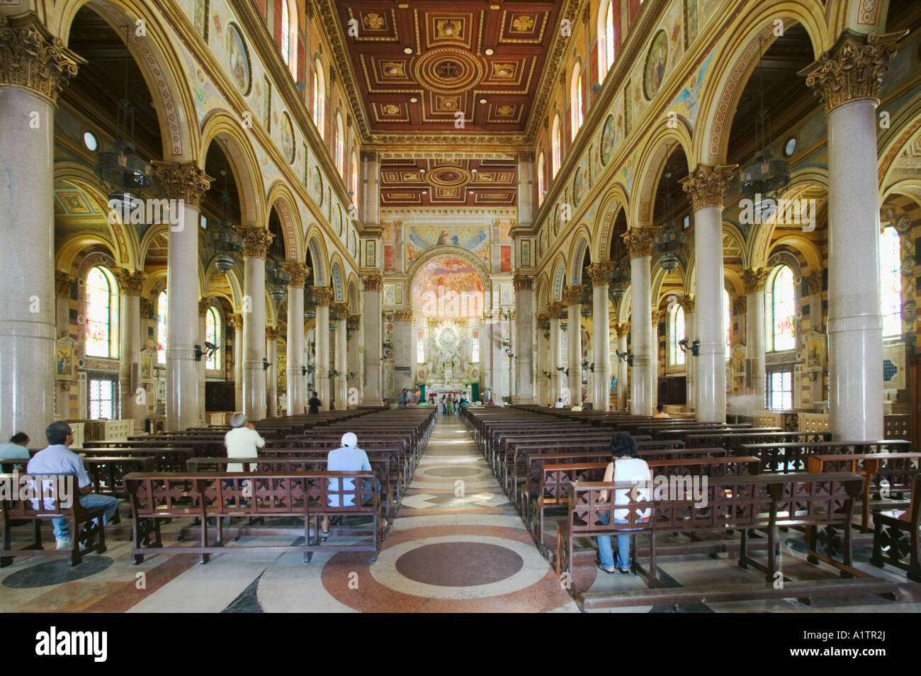 The Basilica de Nossa Senhora de Nazarre Belem Para state Brazil Stock ...
