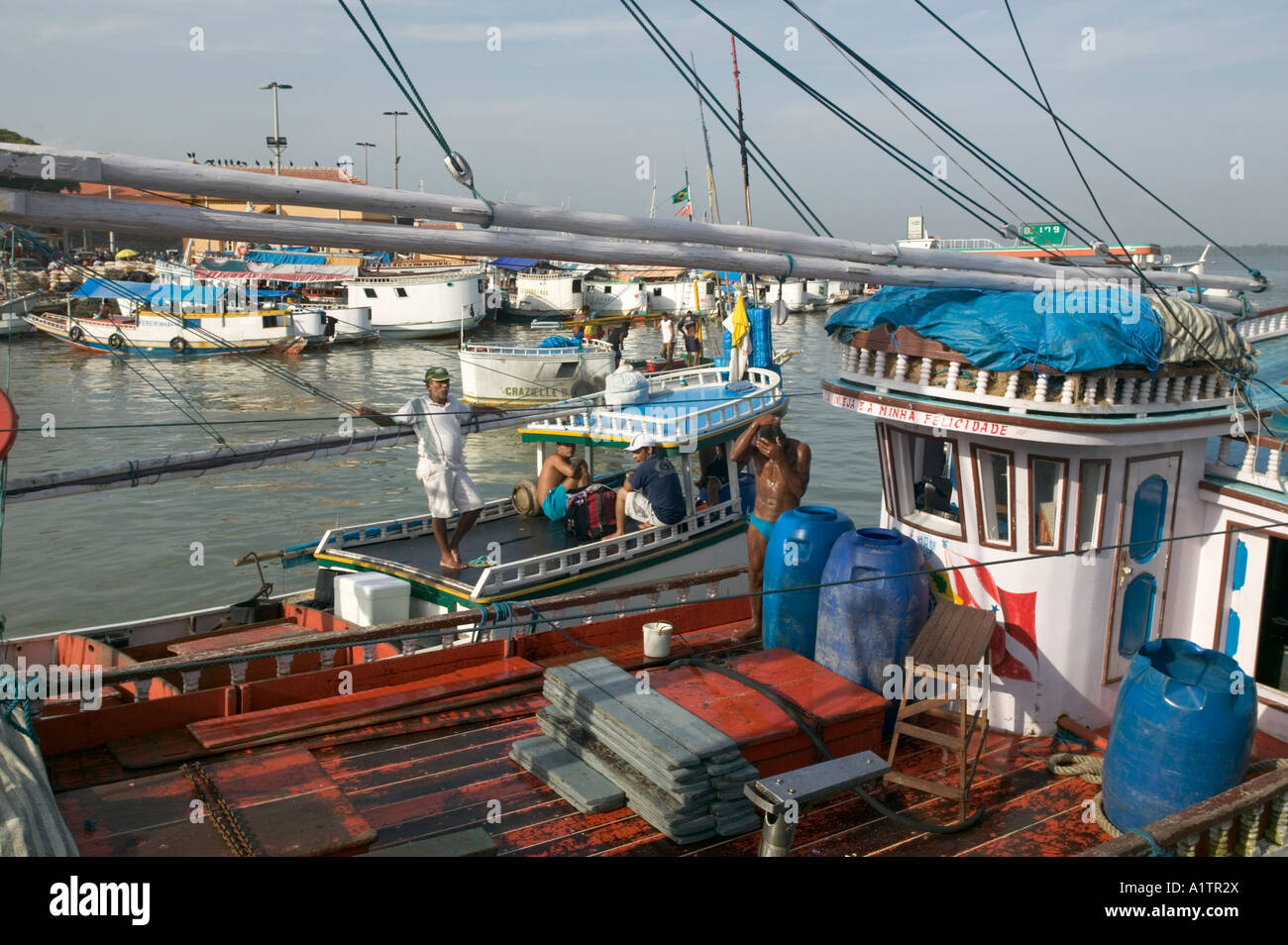 Brazilian fish market in belem hi-res stock photography and images - Alamy