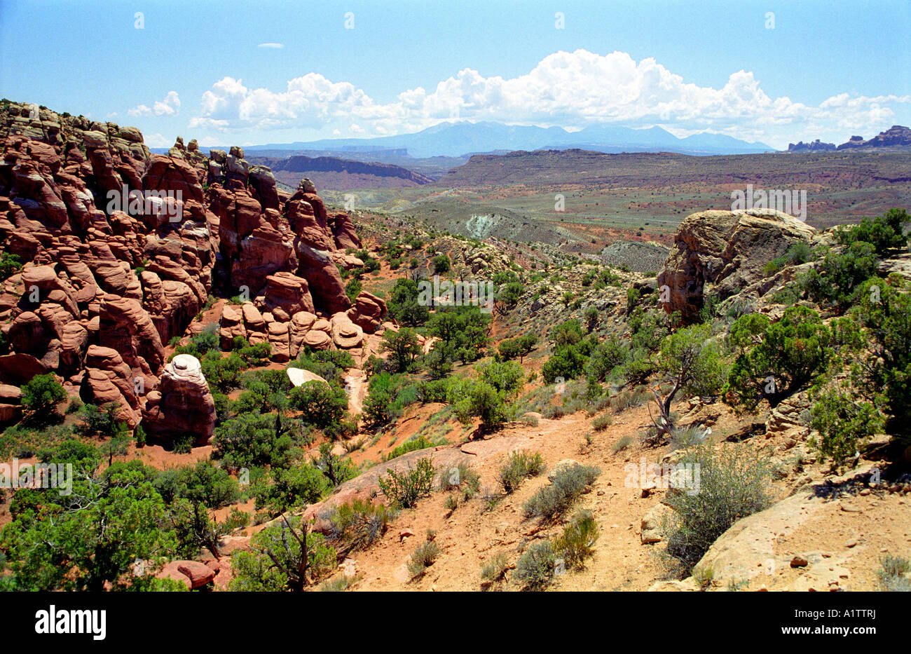 Fiery Furnace, Arches National Park, Utah, United States Stock Photo ...