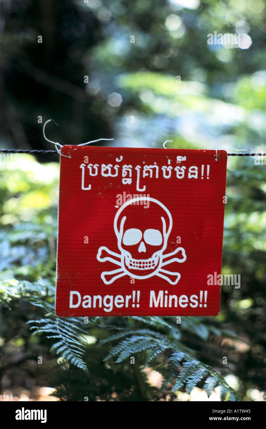 Minefield Warning Sign High Resolution Stock Photography and Images - Alamy