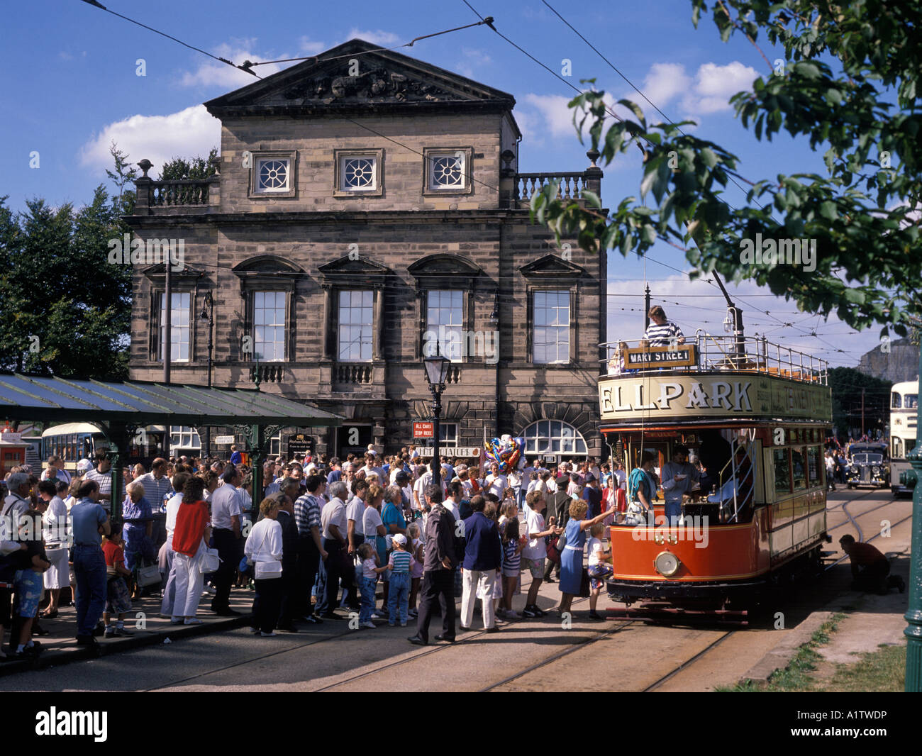 Crich tramway village peak district hi-res stock photography and images ...