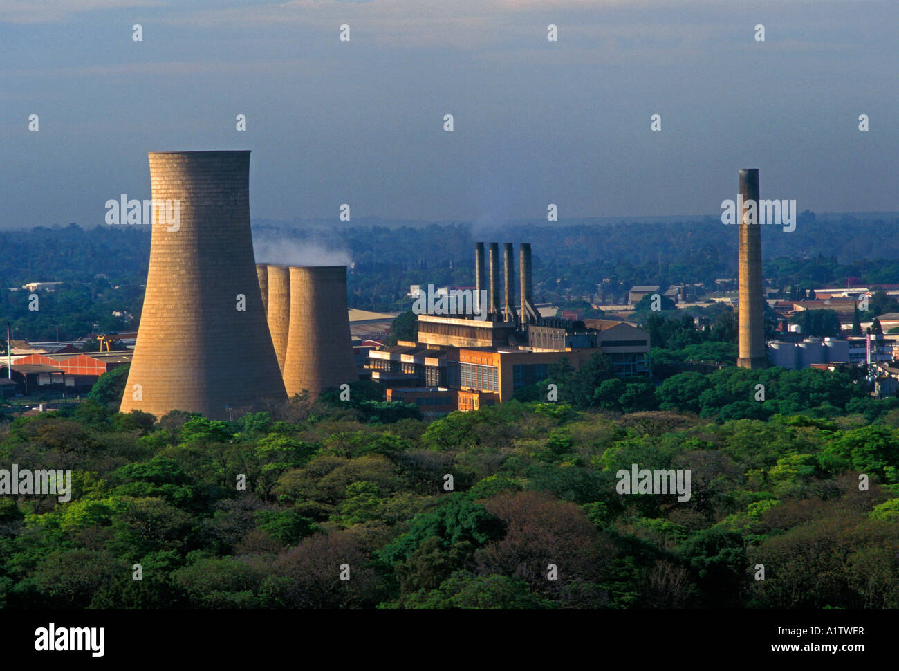 power plant, power plants, energy, downtown, city of Harare, Harare ...