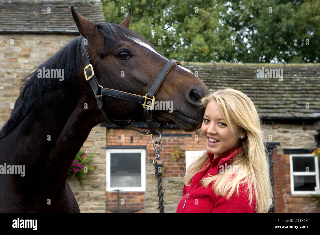 Ellen Whitaker showjumper and equestrian rider Stock Photo - Alamy