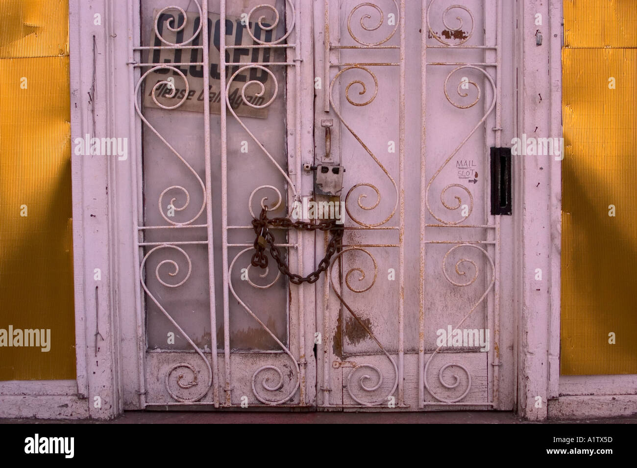 Secured glass door hi-res stock photography and images - Alamy
