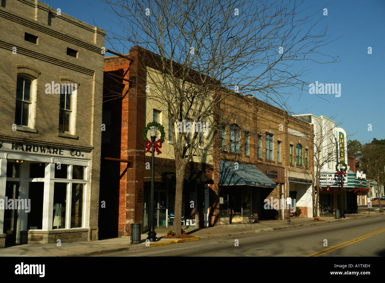 AJD55029, Conway, SC, South Carolina, downtown Stock Photo - Alamy