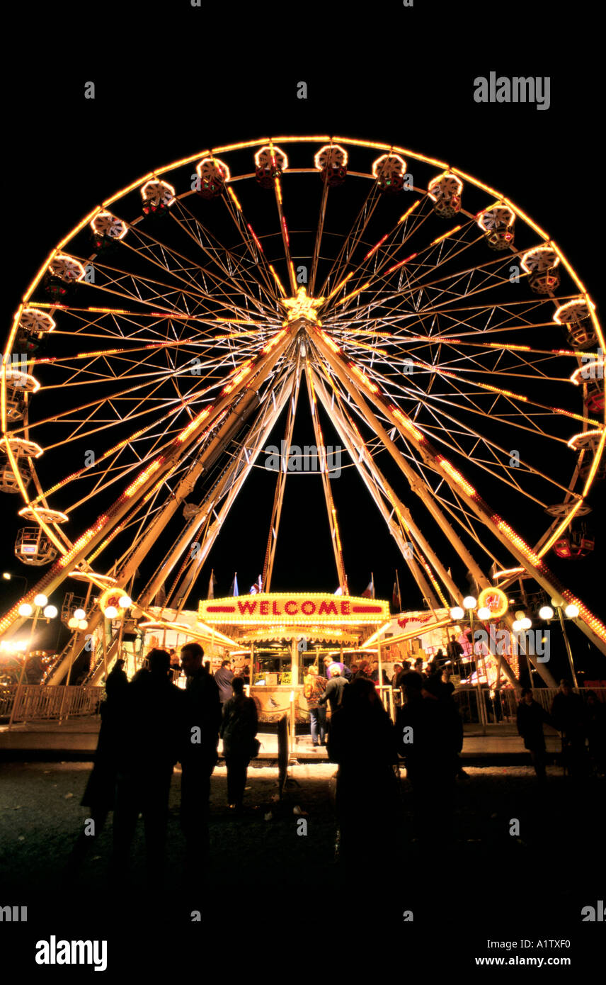 FAIRGROUNDS HULL FAIR BIG WHEEL 1996 Stock Photo - Alamy