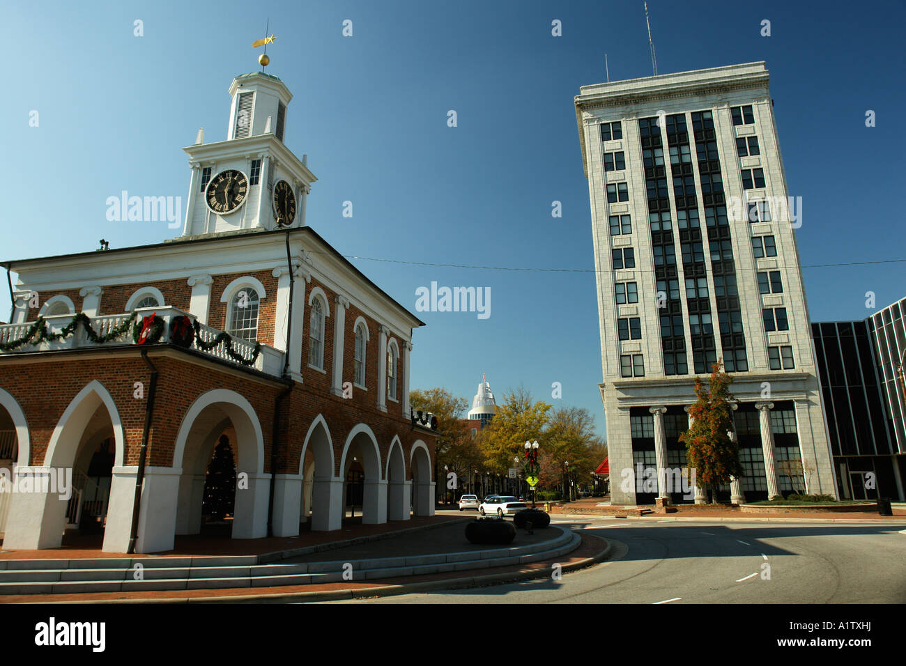 AJD55061, Fayetteville, NC, North Carolina, Downtown, The Market House ...