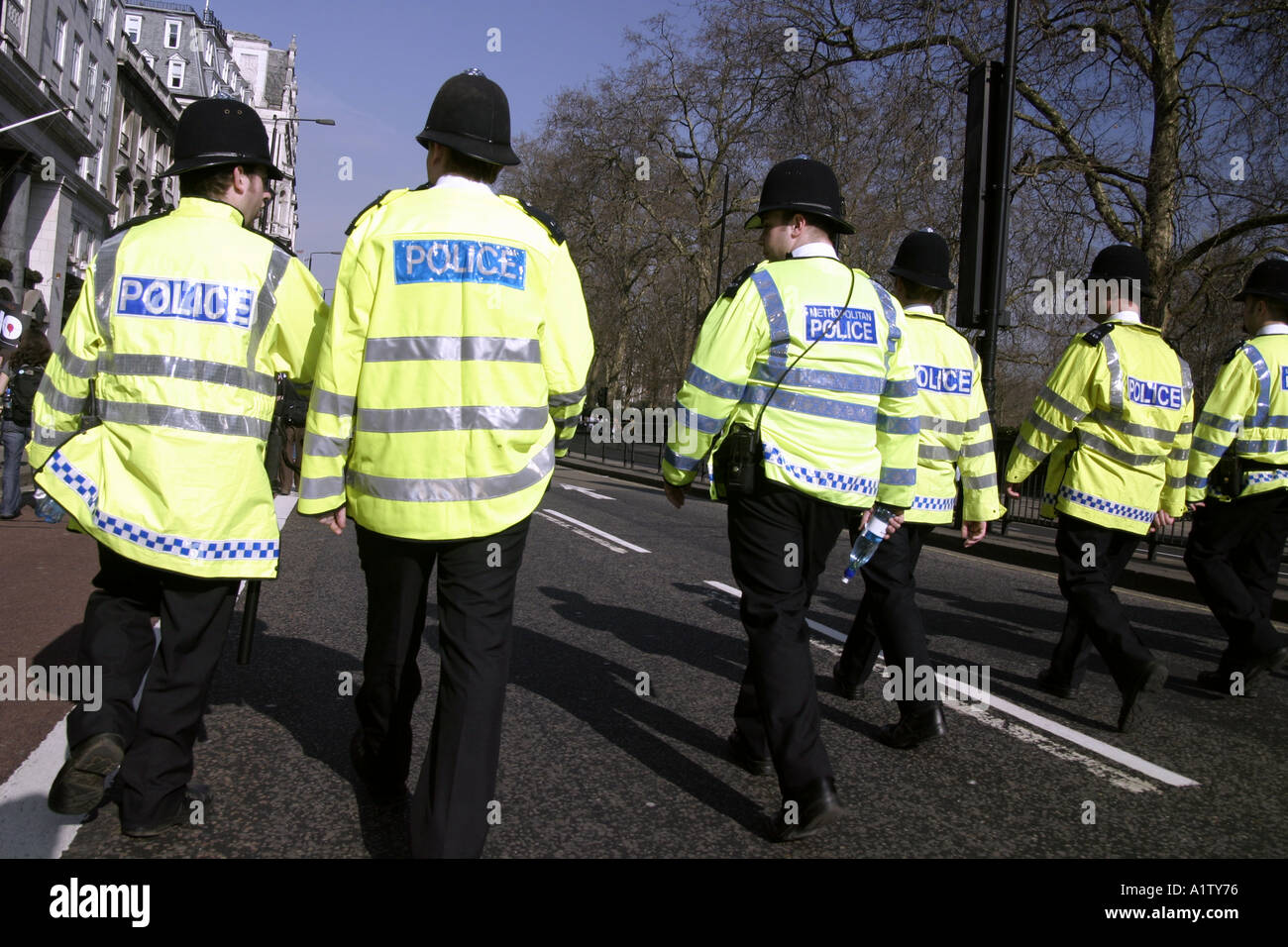 British Police Officers in London England UK Stock Photo - Alamy
