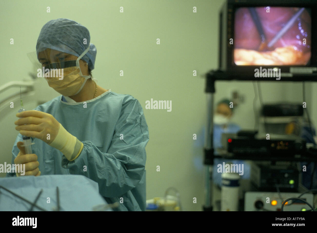 Keyhole surgery hi-res stock photography and images - Alamy