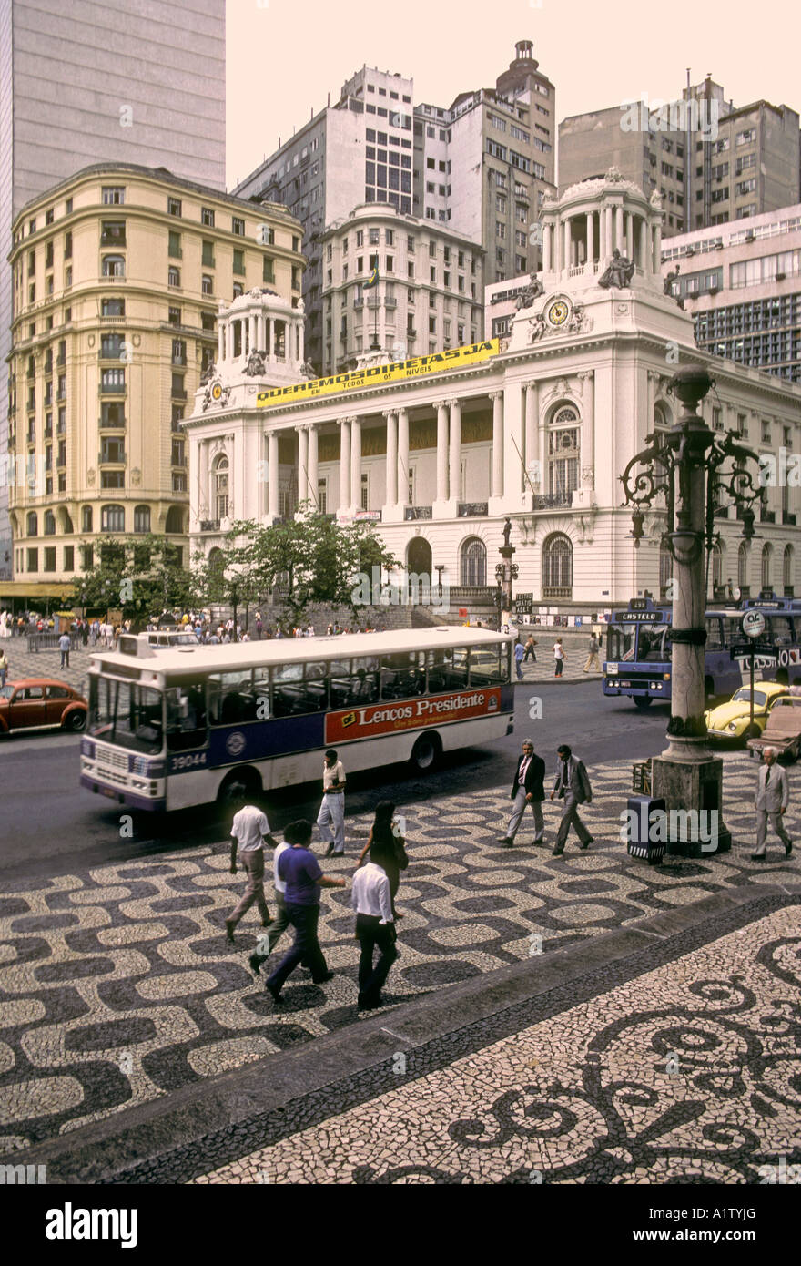 Brazilians Brazilian people downtown Rio de Janeiro Rio de Janeiro ...