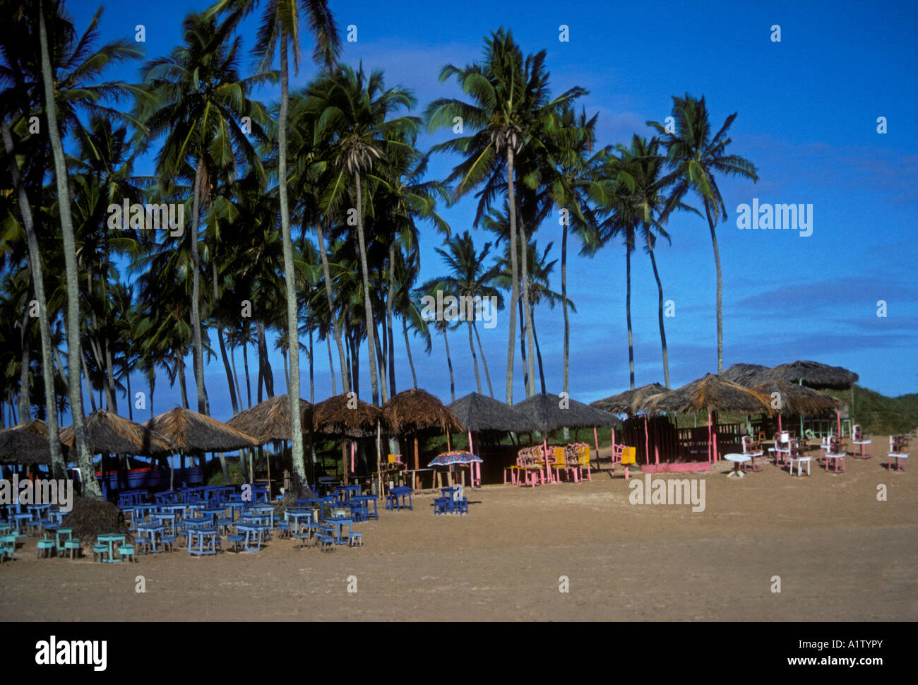 Piata Beach Salvador da Bahia Bahia State Brazil South America Stock ...
