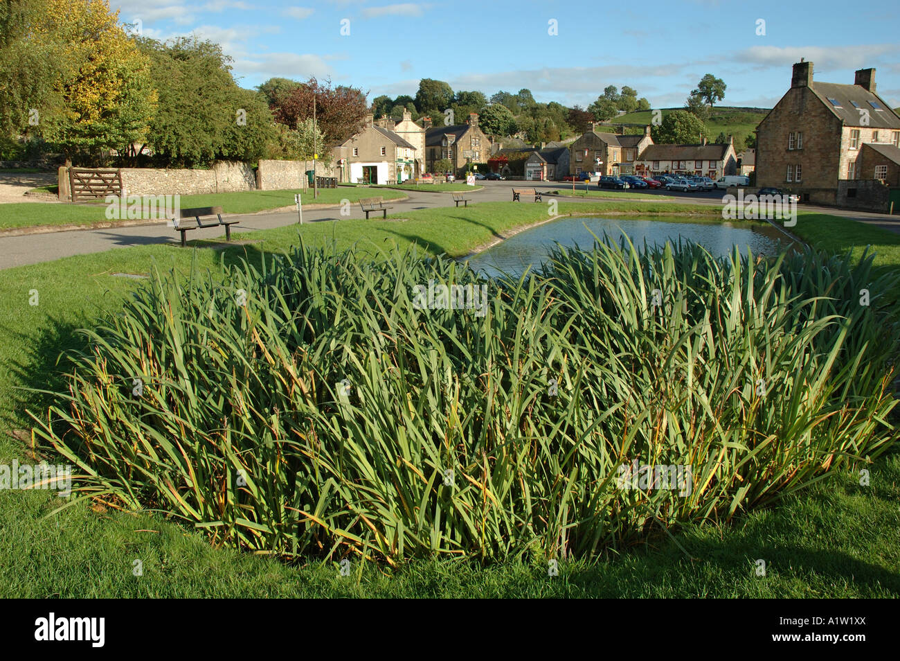 the village of Hartington, Derbyshire Stock Photo - Alamy