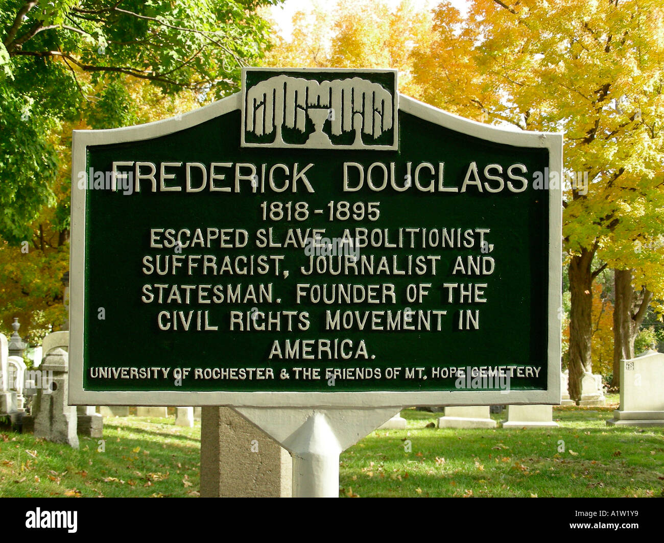 Frederick douglas grave hi-res stock photography and images - Alamy