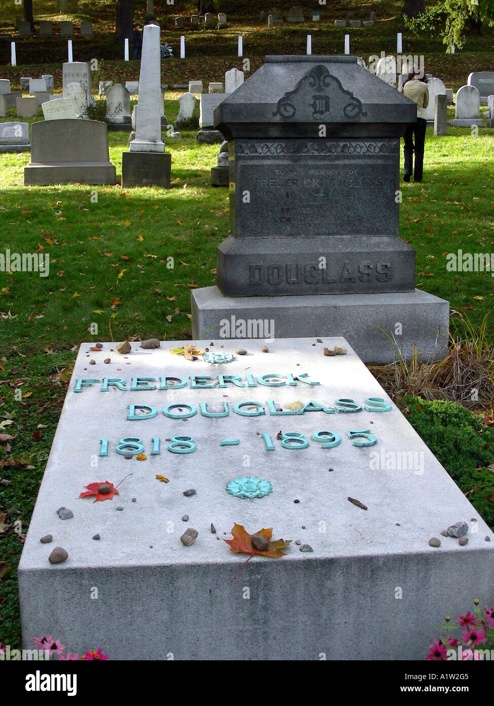 Grave of Frederick Douglas Stock Photo - Alamy