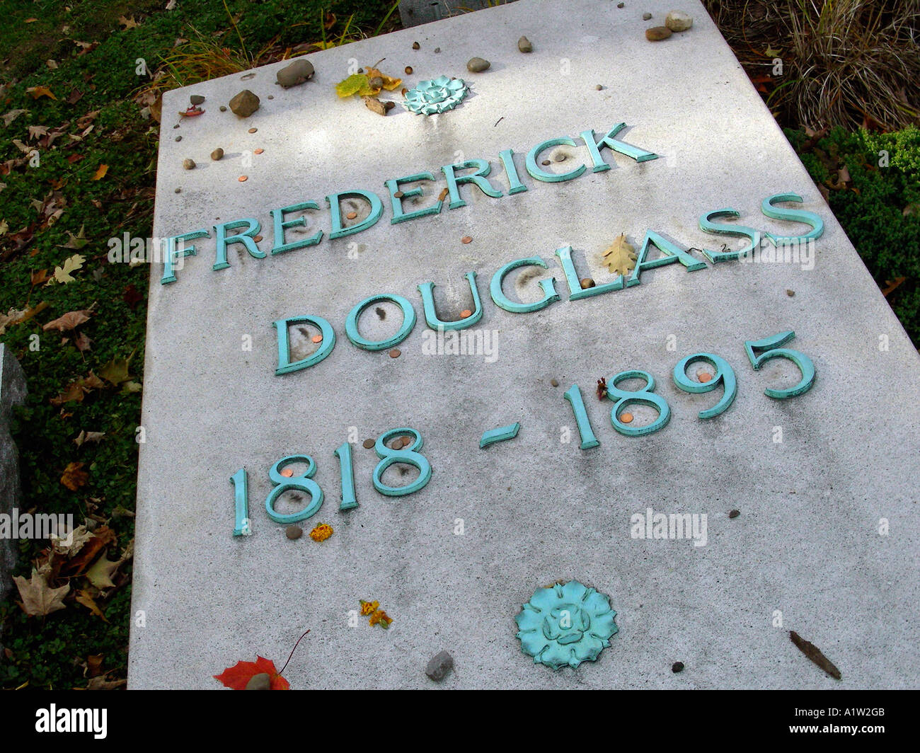 Grave of Frederick Douglas Stock Photo - Alamy
