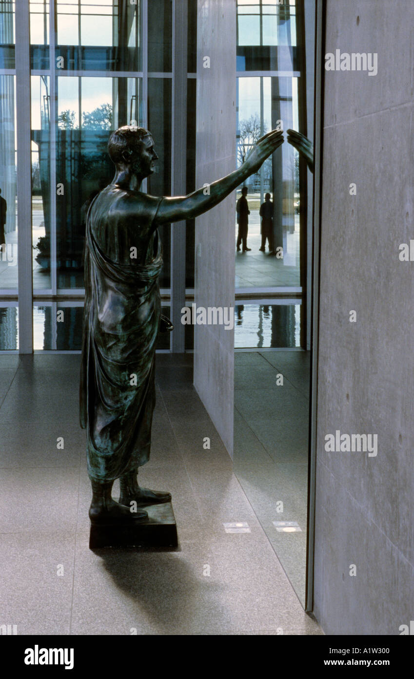 A life size statue of Roman The Museum of modern Art Fort Worth Texas ...