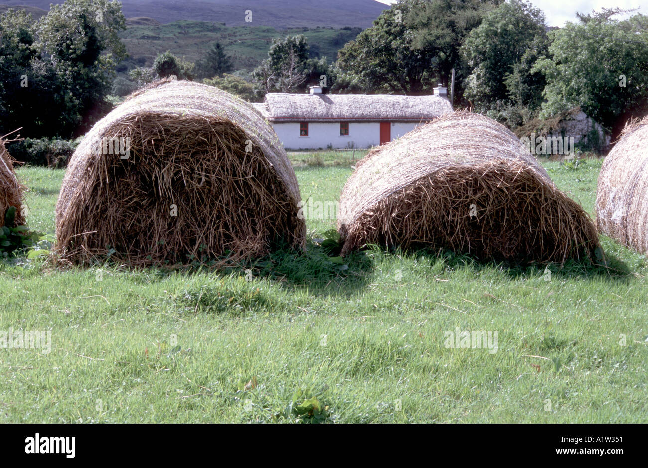 Hay rolls ireland hi-res stock photography and images - Alamy