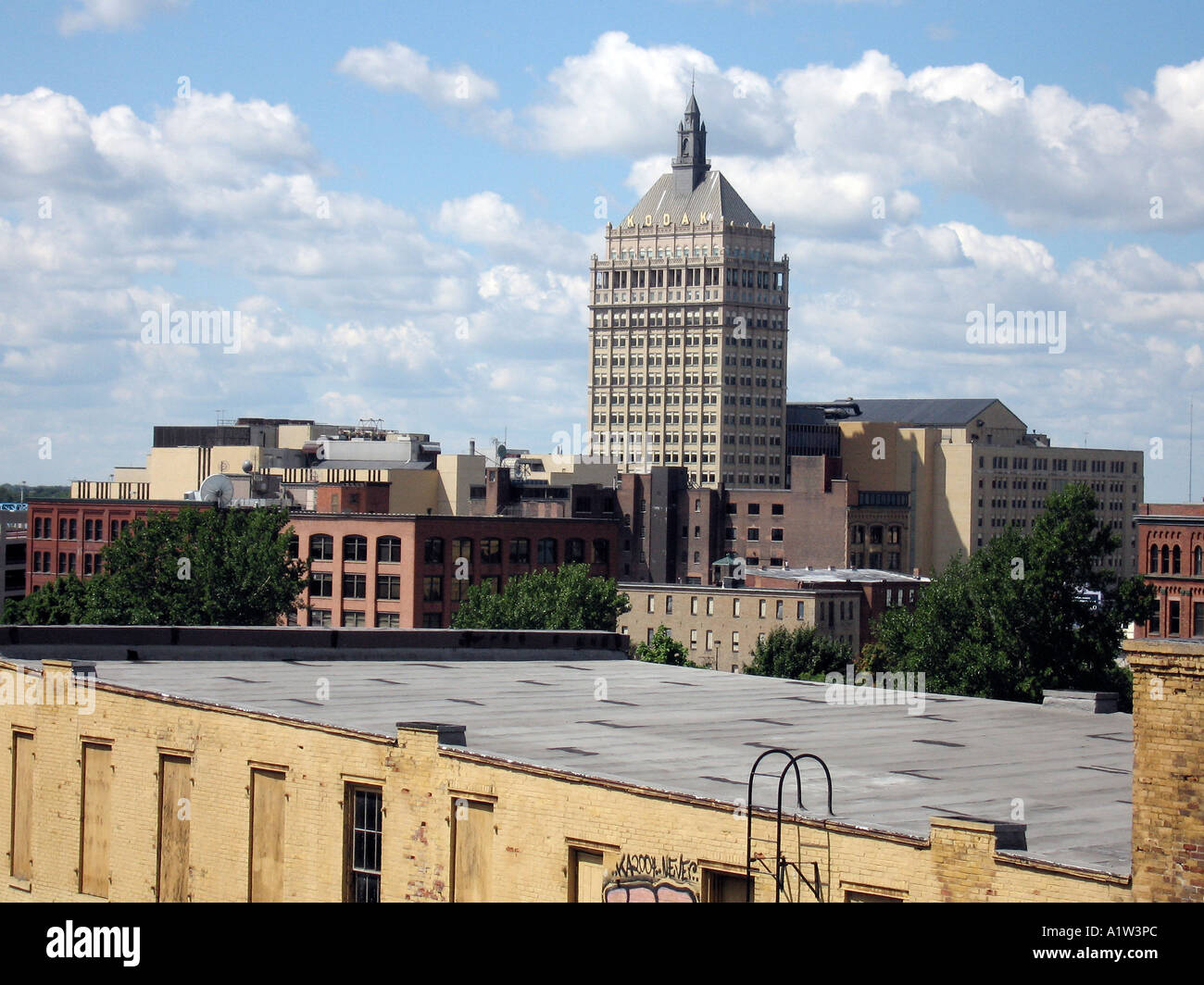 Eastman Kodak Tower Stock Photo - Alamy