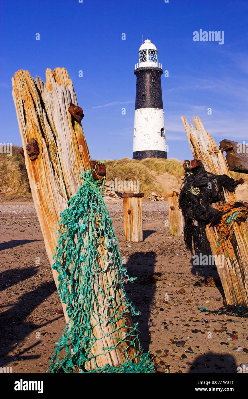Lighthouse spurn point humberside uk hi-res stock photography and ...