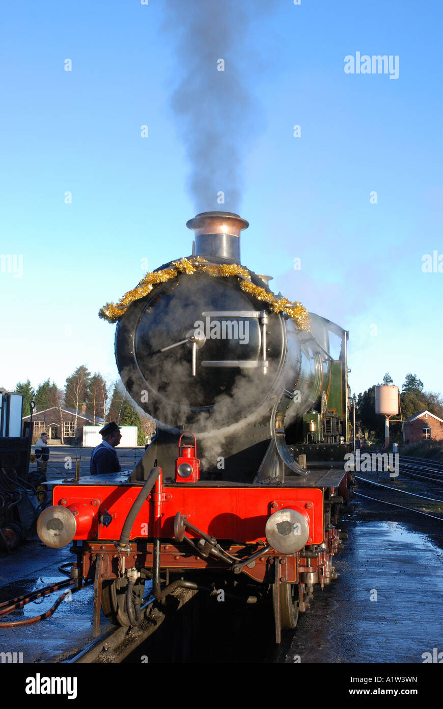 GWR steam locomotive CITY OF TRURO on Gloucestershire and Warwickshire ...