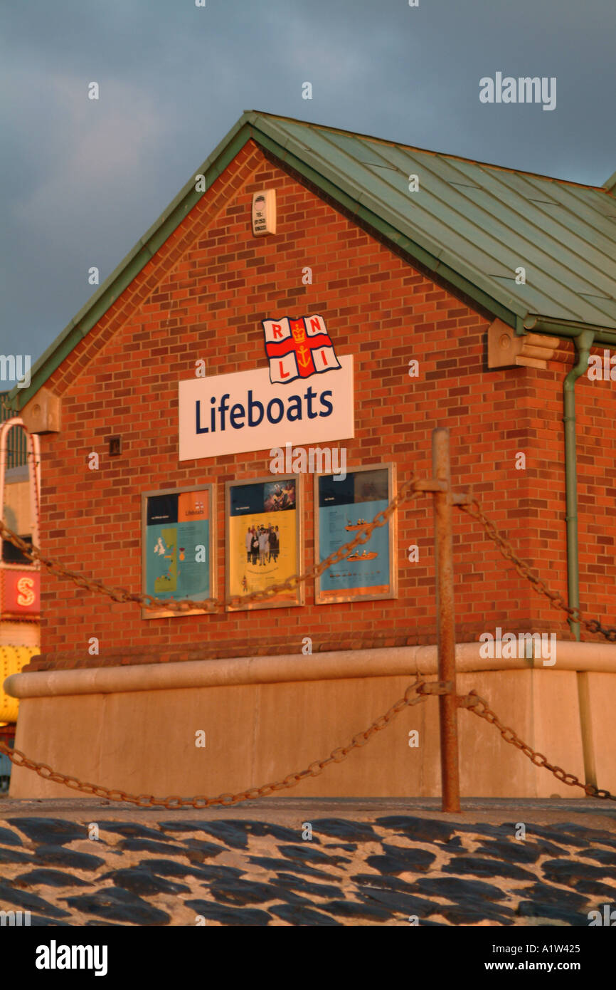 The lifeboat station at Blackpool Lancashire England Stock Photo - Alamy