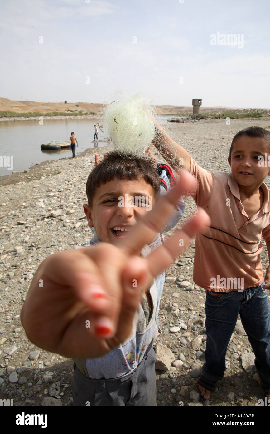 Cheeky Kurdish boys. Catakkopru, Eastern Turkey Stock Photo - Alamy