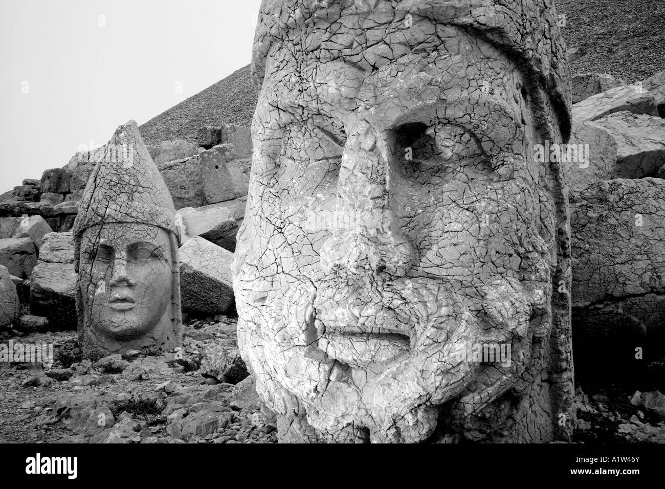 Nemrut dagi anatolia Black and White Stock Photos & Images - Alamy