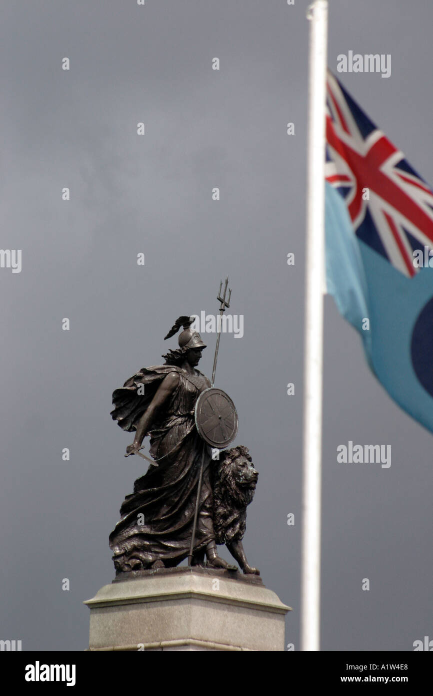 Britannia statue hi-res stock photography and images - Alamy