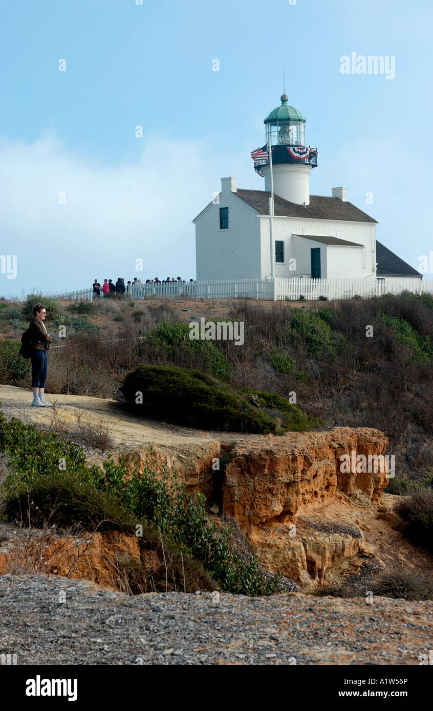 Old Fashioned White Lighthouse High Resolution Stock Photography and ...