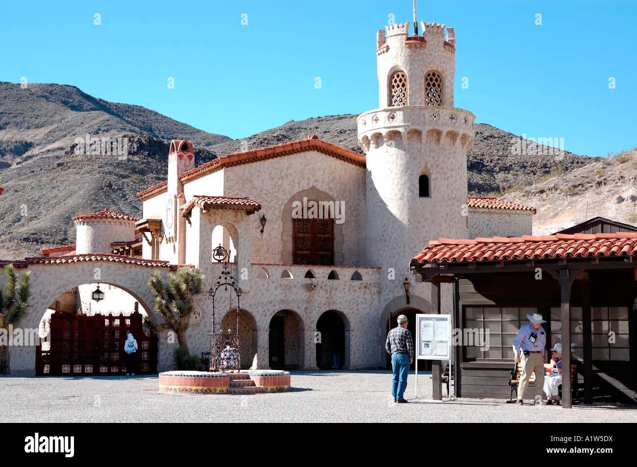 Death Valley Ranch a k a Scottys Castle Death Valley National Park ...