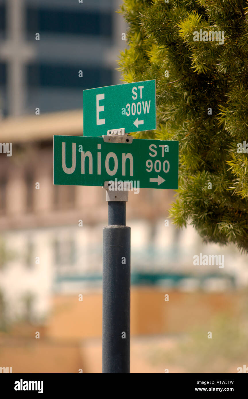 Street sign San Diego California USA Stock Photo - Alamy