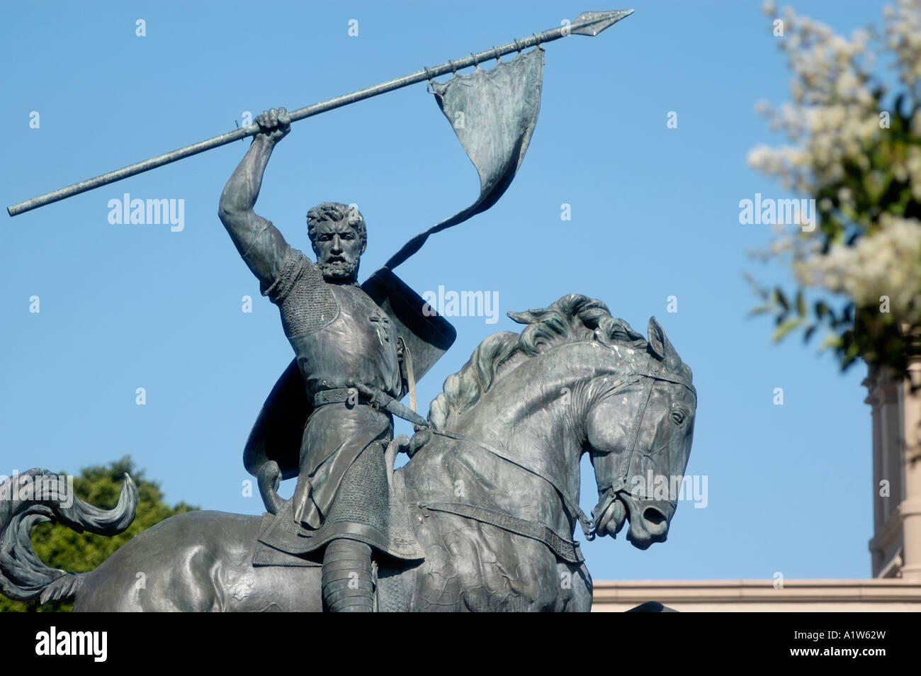 El Cid statue in "Balboa Park Stock Photo - Alamy