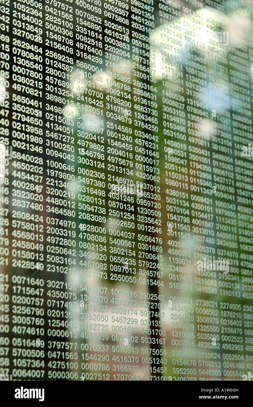 Etched numbers hi-res stock photography and images - Alamy