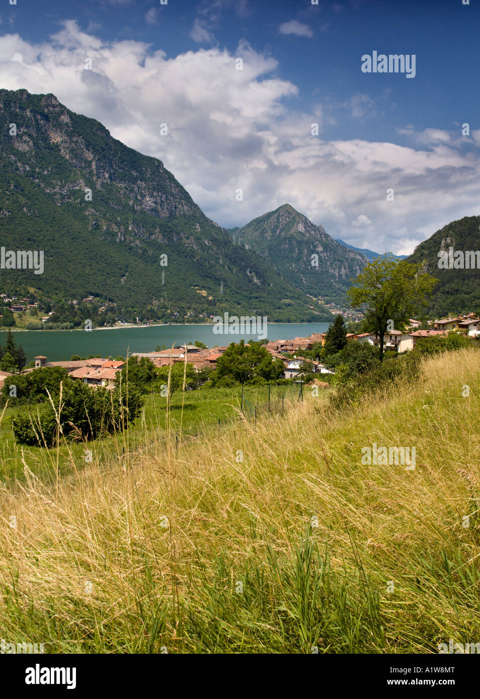 Lake Idro, Northern Italian Alps Stock Photo - Alamy
